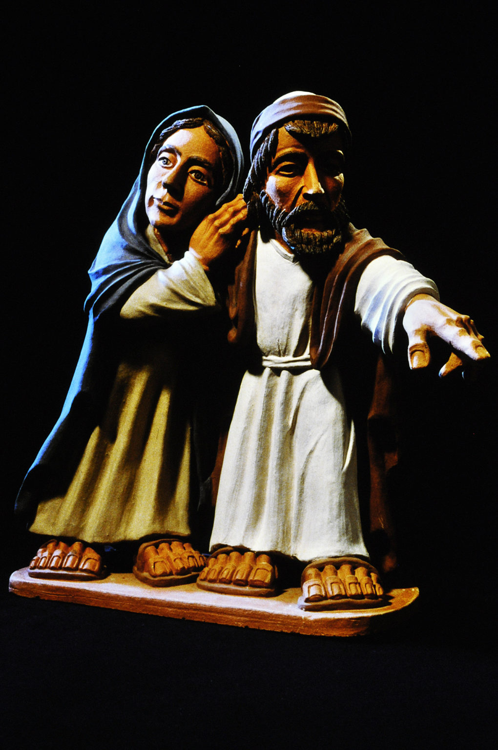 Josef und Maria bei der Einschreibung | Kloster Heiligenbronn